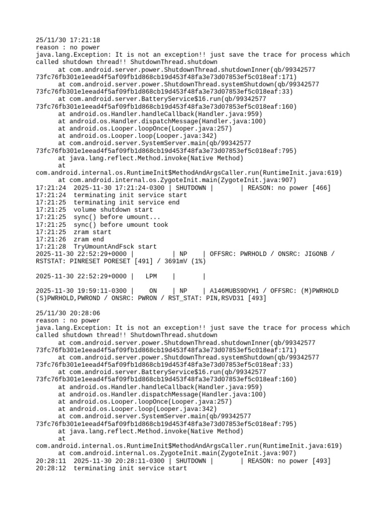 Power Off Reset Reason Backup | PDF | Thin Clients | Cloud Clients