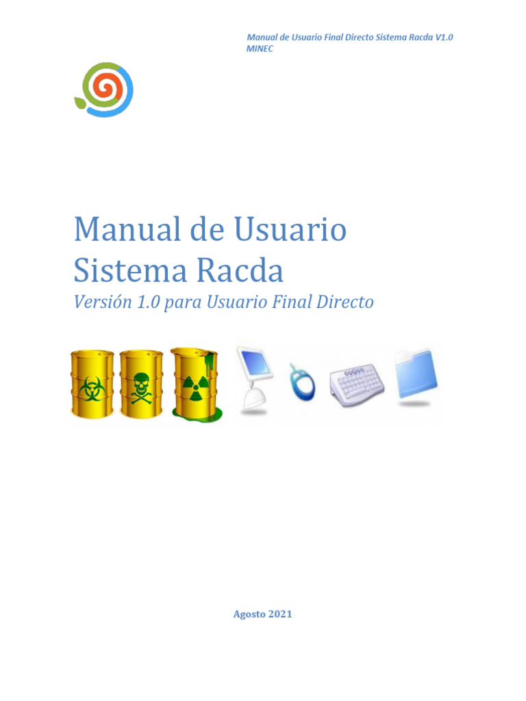 Rac Da Manual Usua Rio | PDF | Contraseña | Usuario (informática)
