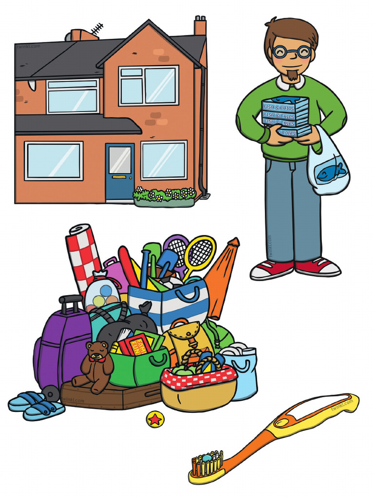 Roi L 53535 Home Sweet Home Story Stick Puppets Ver 1 | PDF