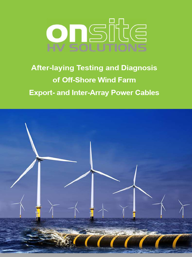 OHVS Brochure Offshore Wind Farms Export and Inter-Array Cable Testing ...