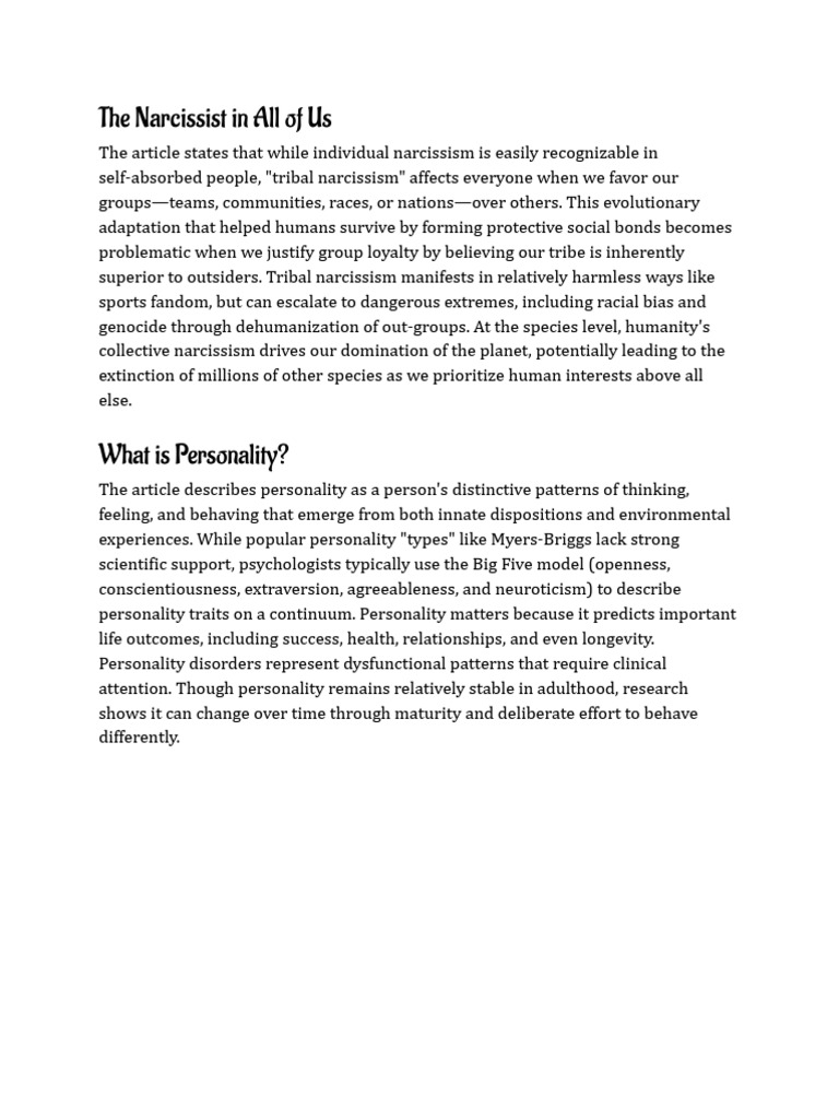 Psychology Today Articles | PDF