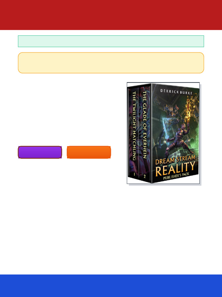 Dream Stream Reality Publisher S Pack Books 1 2 1 and 2 Edition Derrick ...