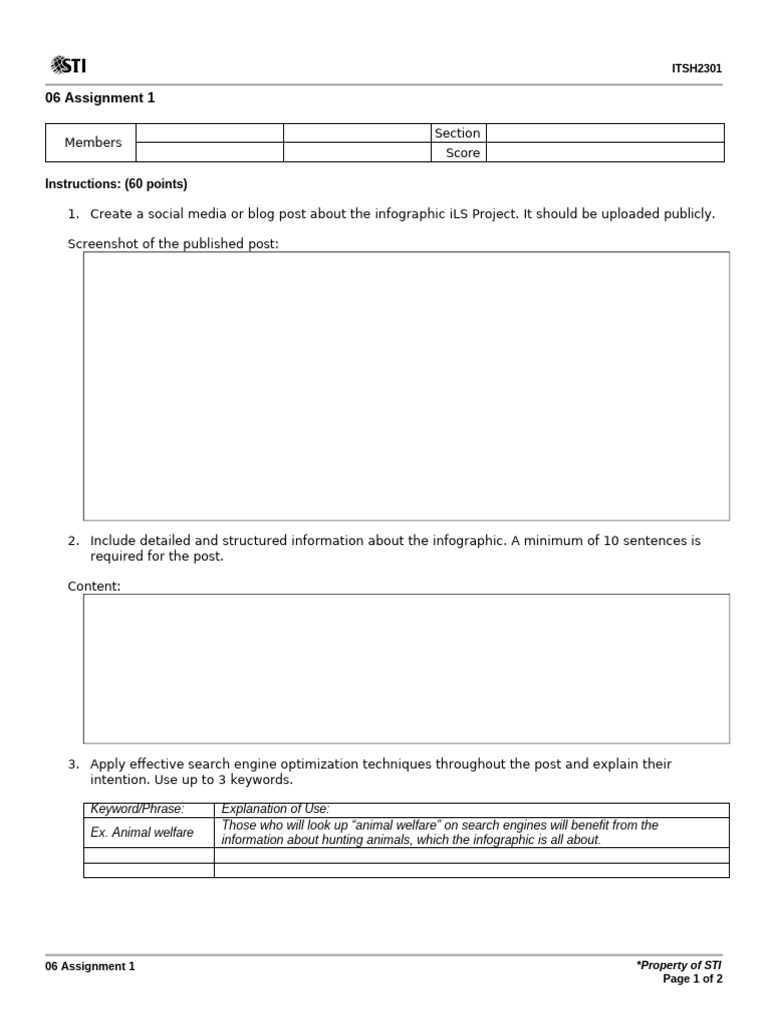 06 Assignment 1 | PDF | Search Engine Optimization | Aggregation Websites
