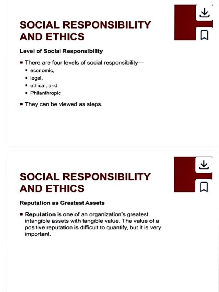 Busethics-Lesson2 Learning Material Business Ethics | PDF