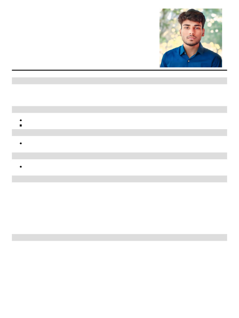 Resume: Satish Chaurasiya | PDF