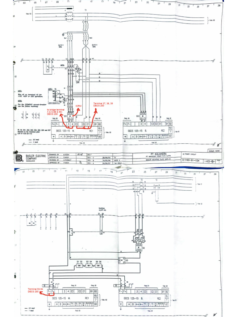 Mark Up Wiring Drawing AVR Makasar | PDF