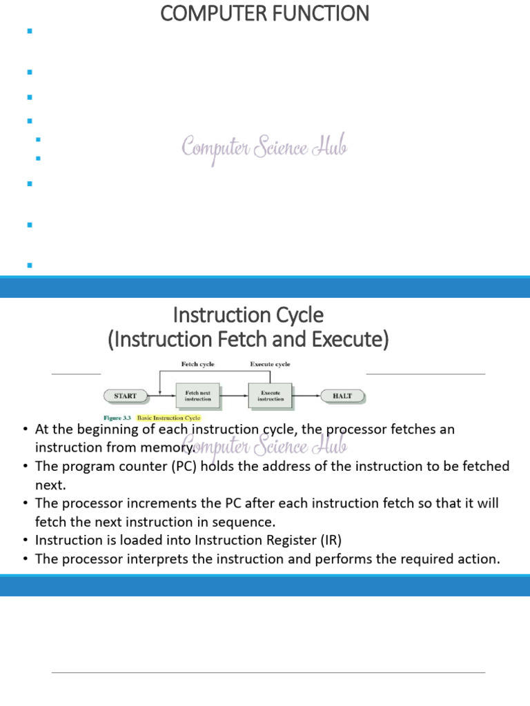 Understanding Computer Instruction Cycle | PDF | Central Processing ...