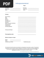 Verkoopsovereenkomst Particulieren | PDF