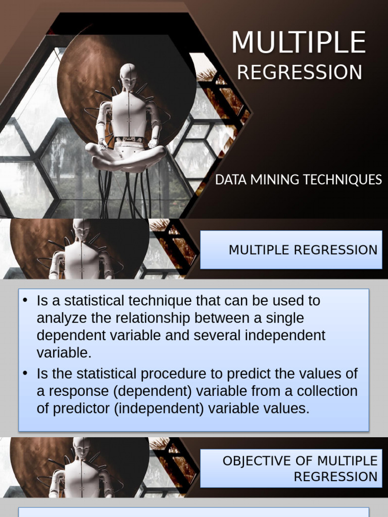 Multiple Regression | PDF