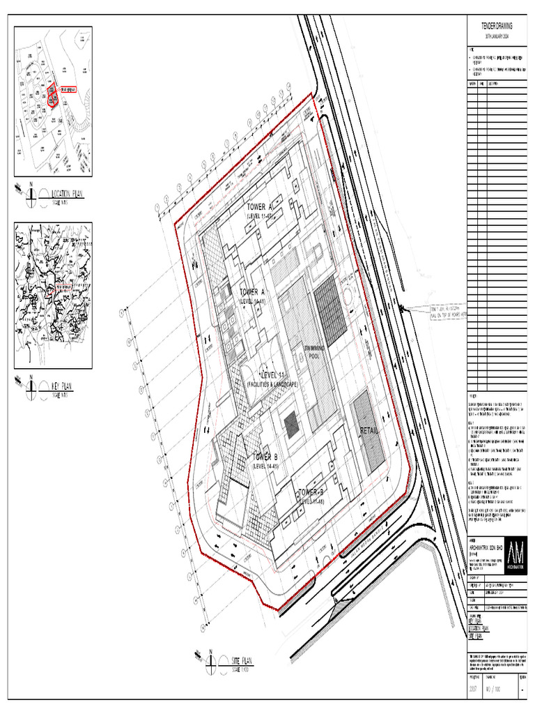 100.Site Plan | PDF