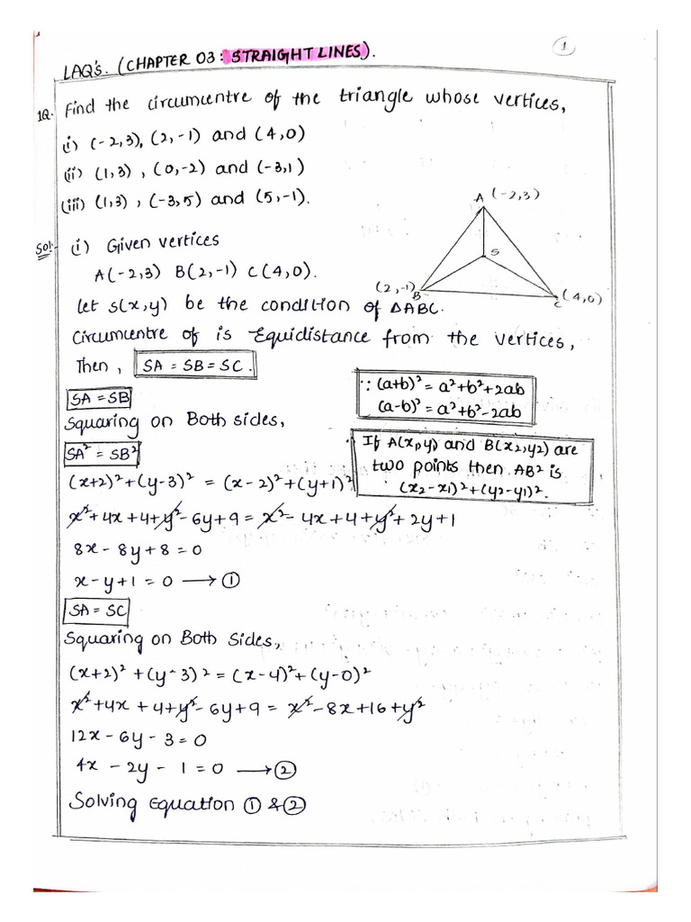 Math 1-B Imp Questions | PDF