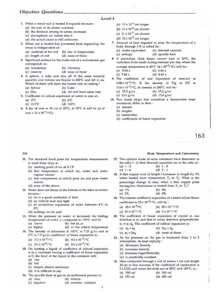 Heat Assignment 01 | PDF