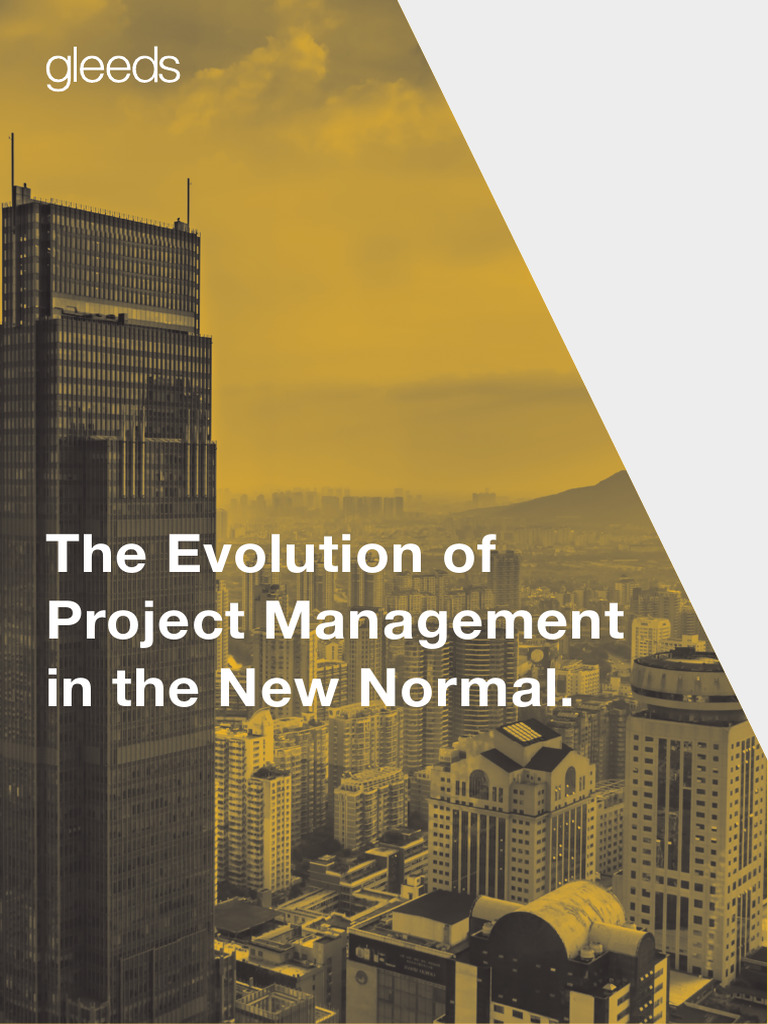 The Evolution of Project Management in The New Normal 1622702571 | PDF ...