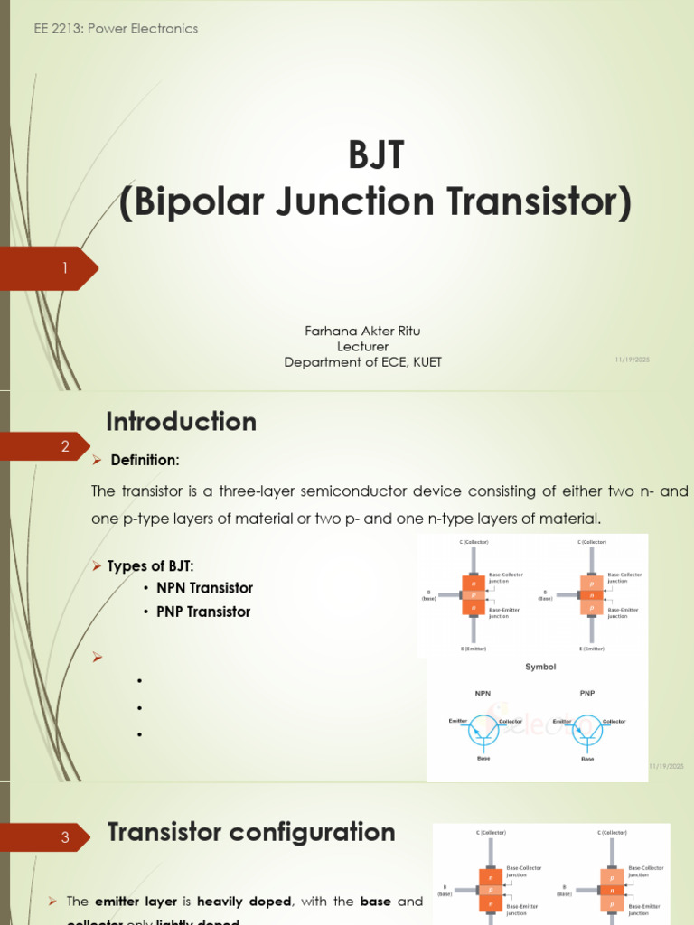 BJT (Bipolar Junction Transistor) | PDF | Bipolar Junction Transistor ...