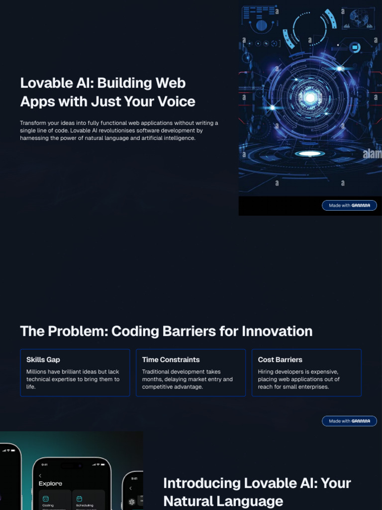 Lovable AI Building Web Apps With Just Your Voice | PDF | Artificial ...