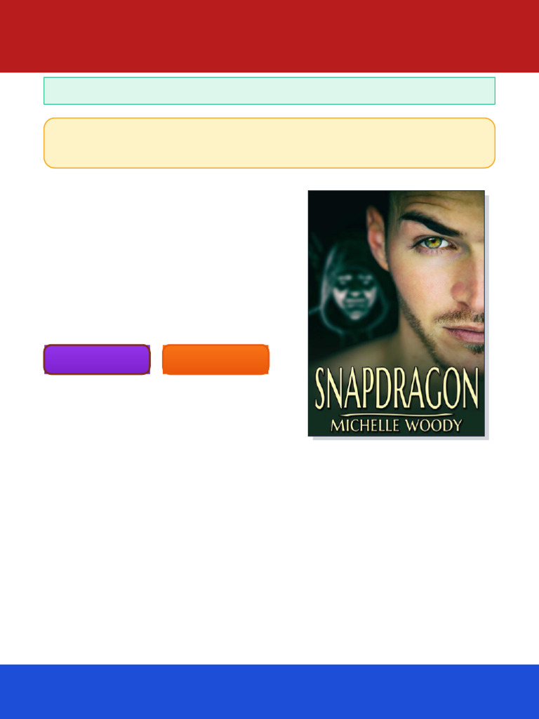 Snapdragon 1st Edition Michelle Woody ebook digital print edition | PDF