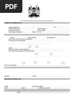 CIC Outpatient Claim Form | PDF | Medical Diagnosis | Diseases And ...