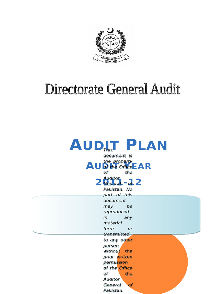 Annual Audit Plan Template - Revised Version 2011 | PDF | Audit ...
