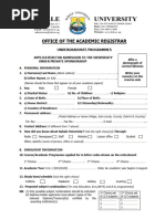 Unilus Application Guidelines 2026 | PDF