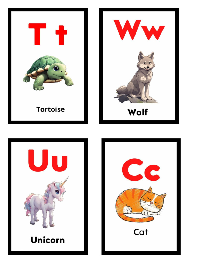 ABC Flashcard | PDF