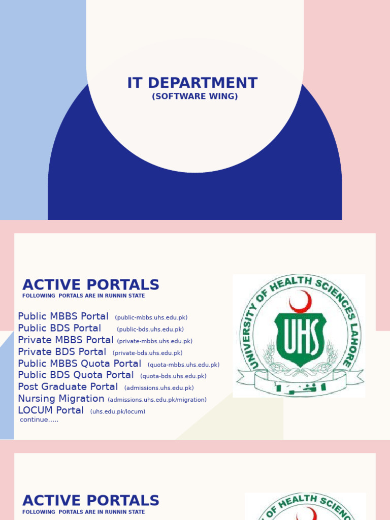 IT Department | PDF