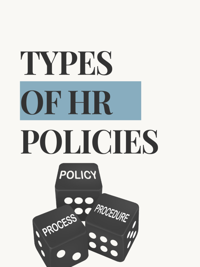 Types - HR Policies | PDF