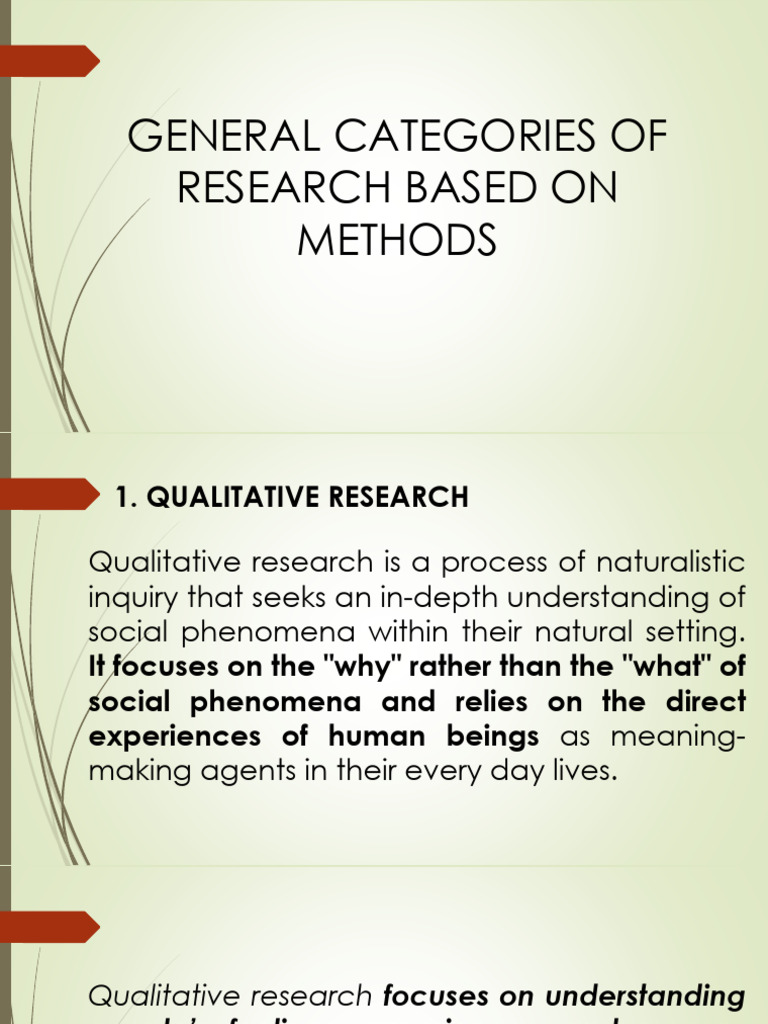 Lesson 2 Practical Research | PDF | Quantitative Research | Qualitative ...
