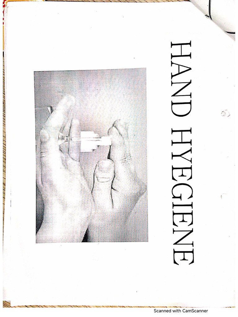 Hand Hygiene JHRC Hospital | PDF
