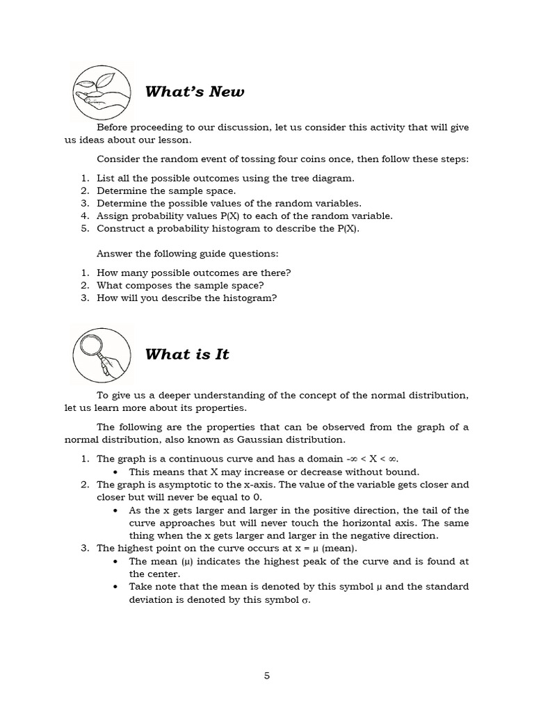 Statistics - Probability Q3 Mod3 The-Normal-Distribution | PDF | Standard Score | Normal ...