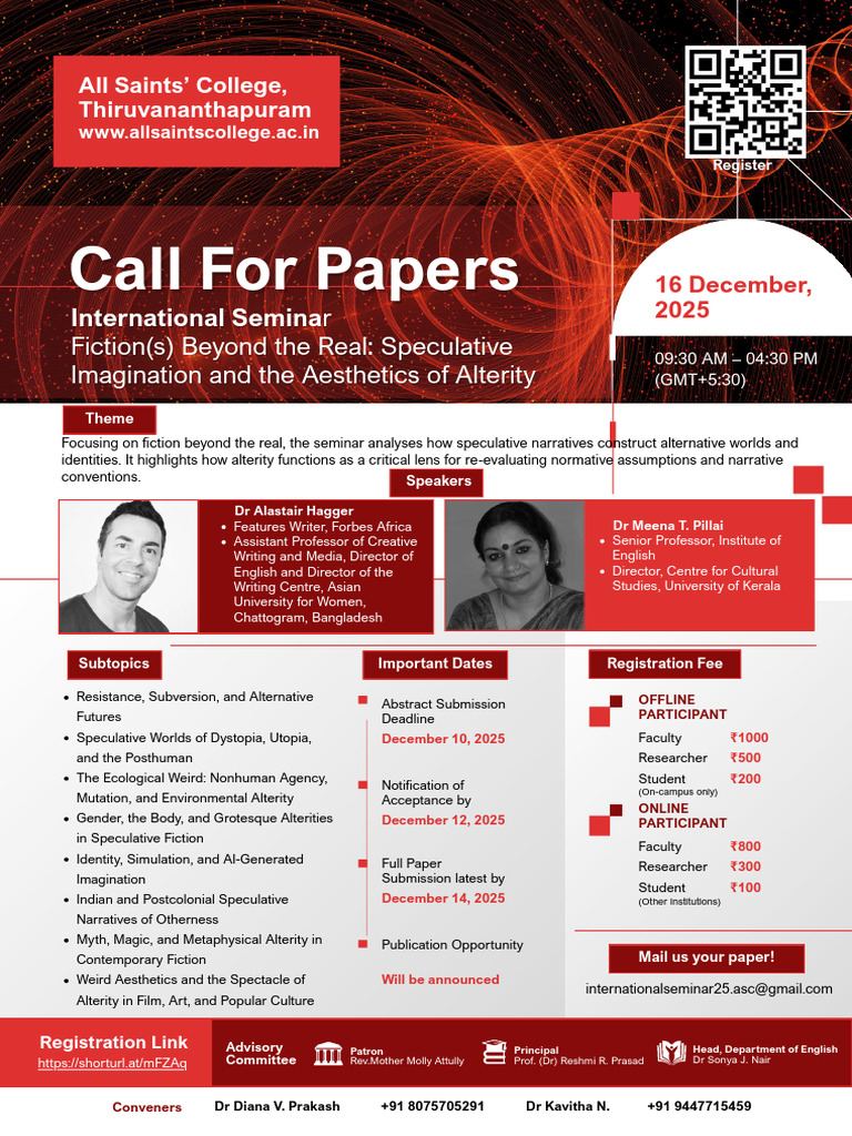 International Seminar ASC 2025 | PDF | Speculative Fiction