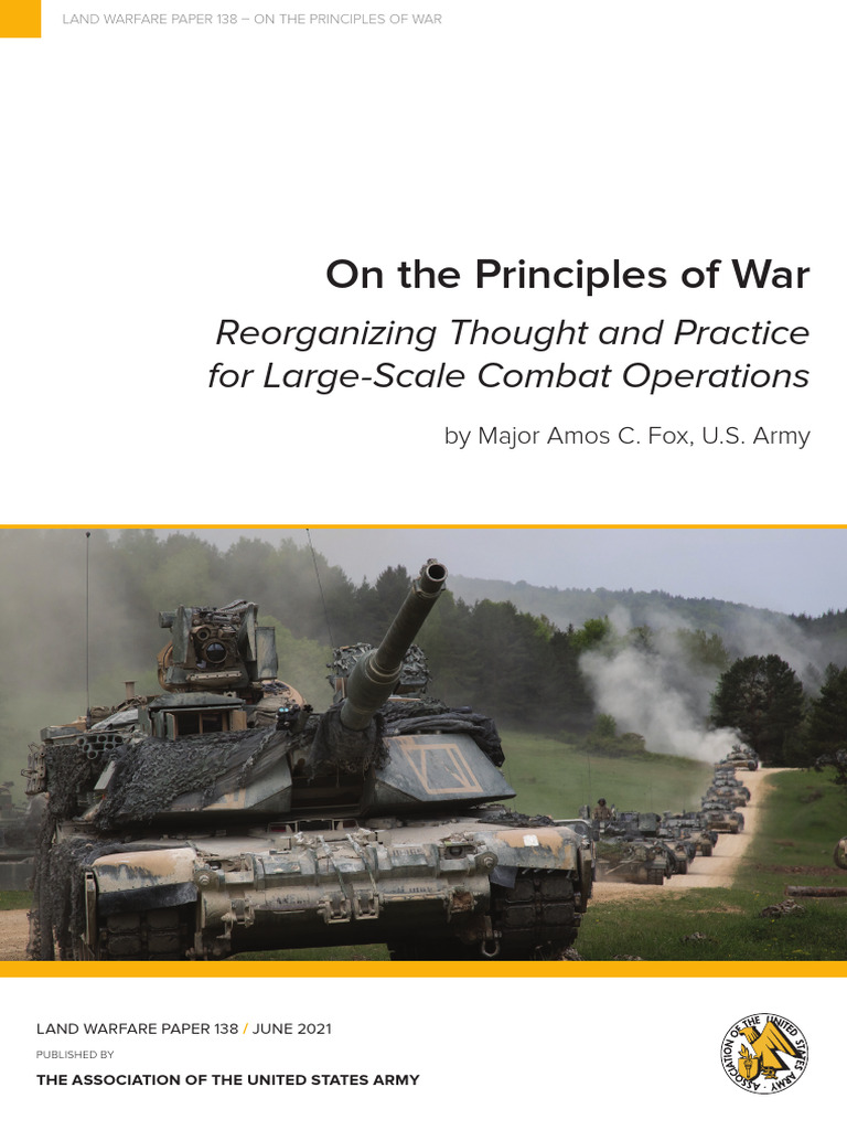 Tái cấu trúc - On the Principles of War Reorganizing Thought and ...