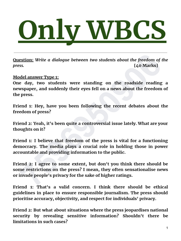 Dialogue Writing | PDF | News Media | Journalism