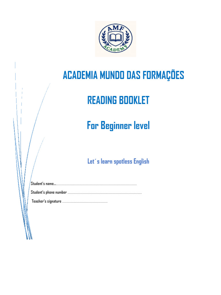 Current Reanding Booklet-14!11!25 | PDF | Milk | Coffee