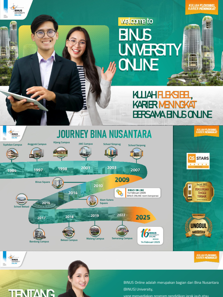 NEW Presentasi - Binus Online Ags 25 - School | PDF