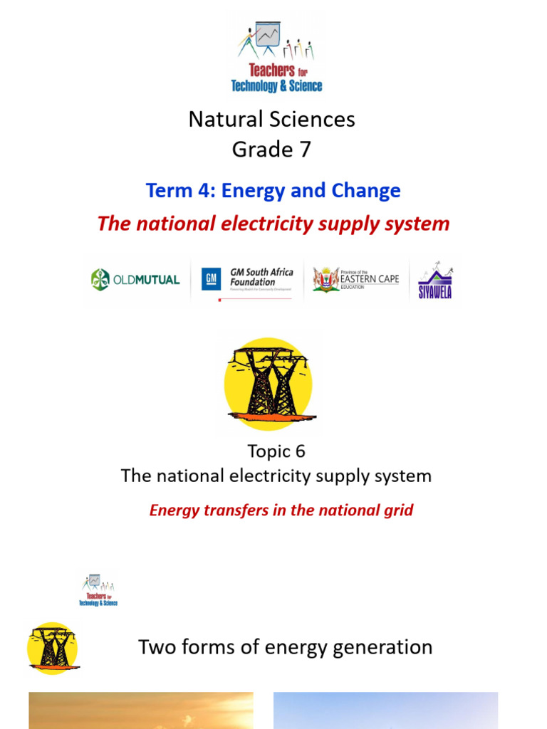 Understanding the National Electricity Grid | PDF | Electrical Grid ...