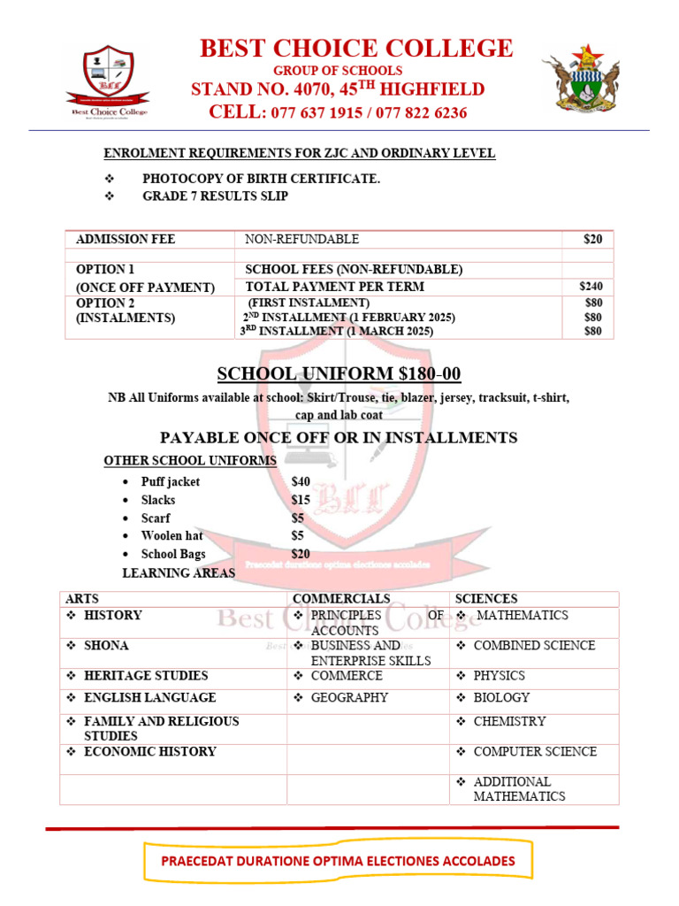 Enrollment Form f1 Highfield | PDF