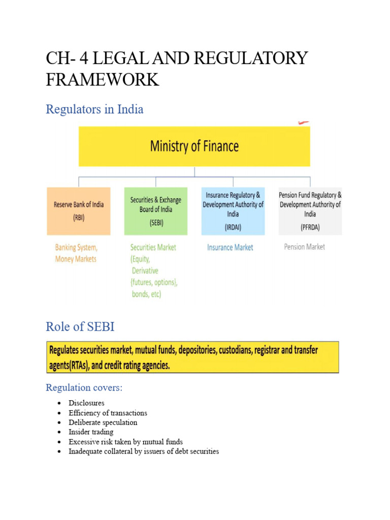 Indian Mutual Funds: SEBI Regulations Overview | PDF | Mutual Funds ...