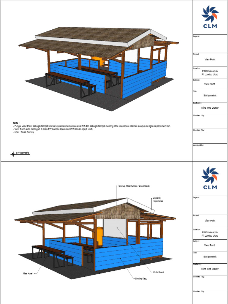 View Point Design for Pit Kande Api & Landau Utara | PDF