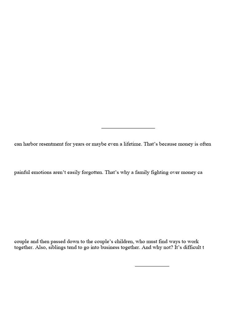 7 Types of Family Conflict | PDF | Stepfamily | Social Psychology