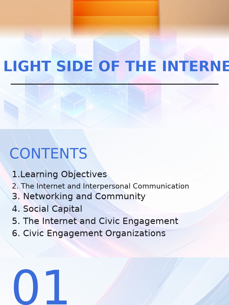 The Light Side of The Internet | PDF | Communication | Civic Engagement
