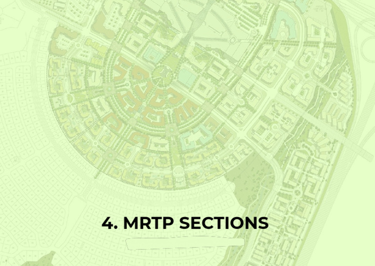 MRTP Sections: Sumitra Sahoo PRN: 2100701035 Sem - Ix | PDF