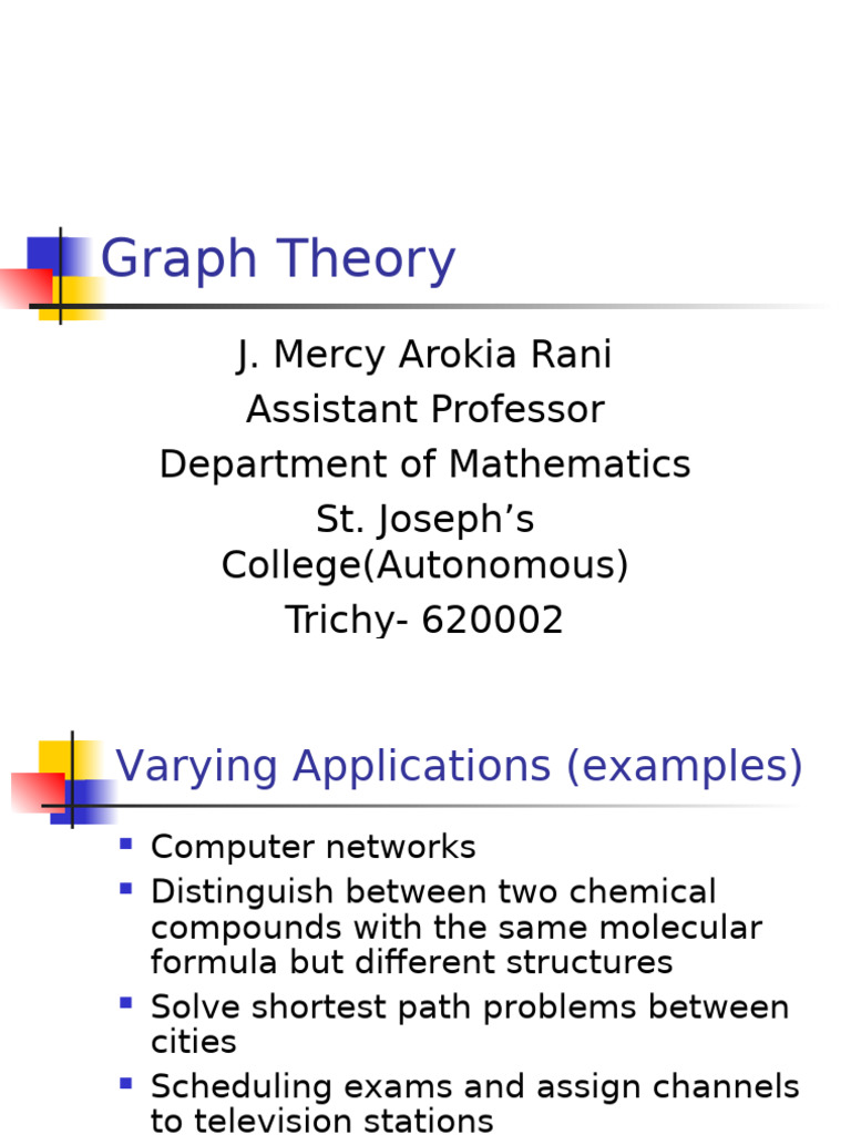 Graph Theory | PDF | Theoretical Computer Science | Mathematical Relations
