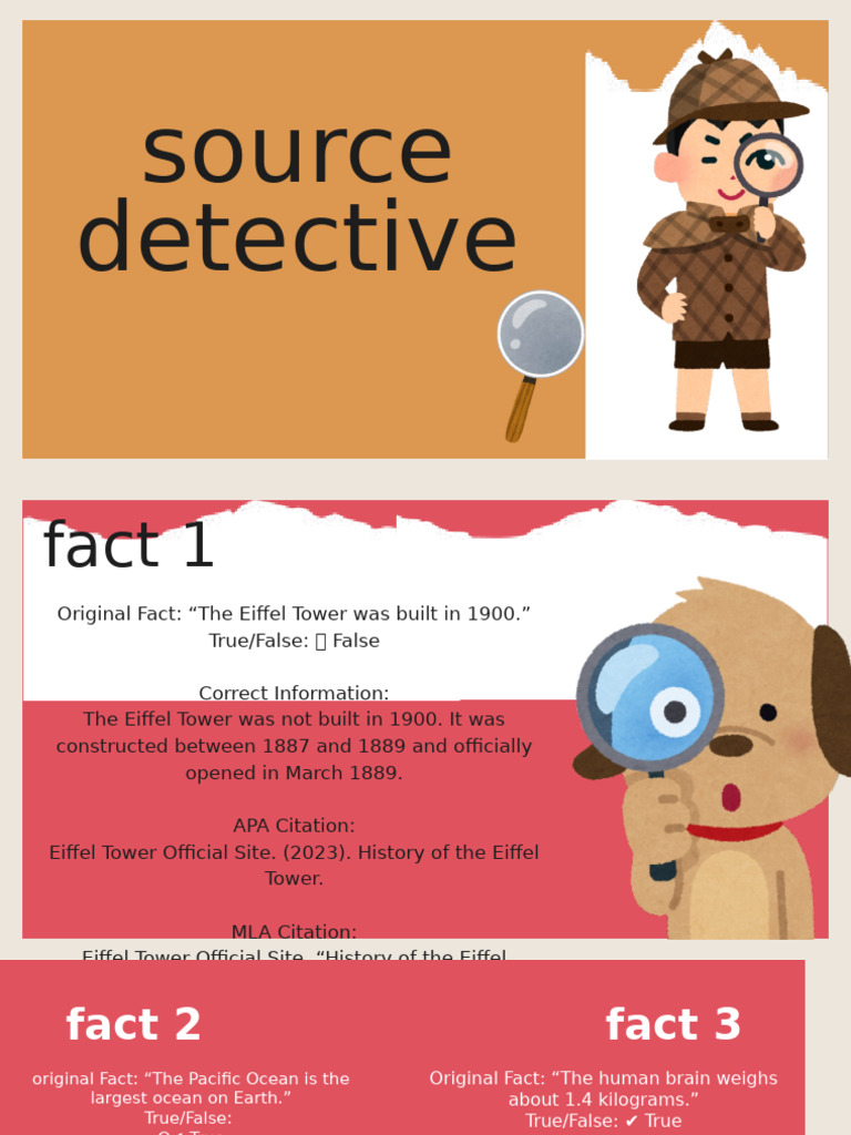 Source Detective | PDF