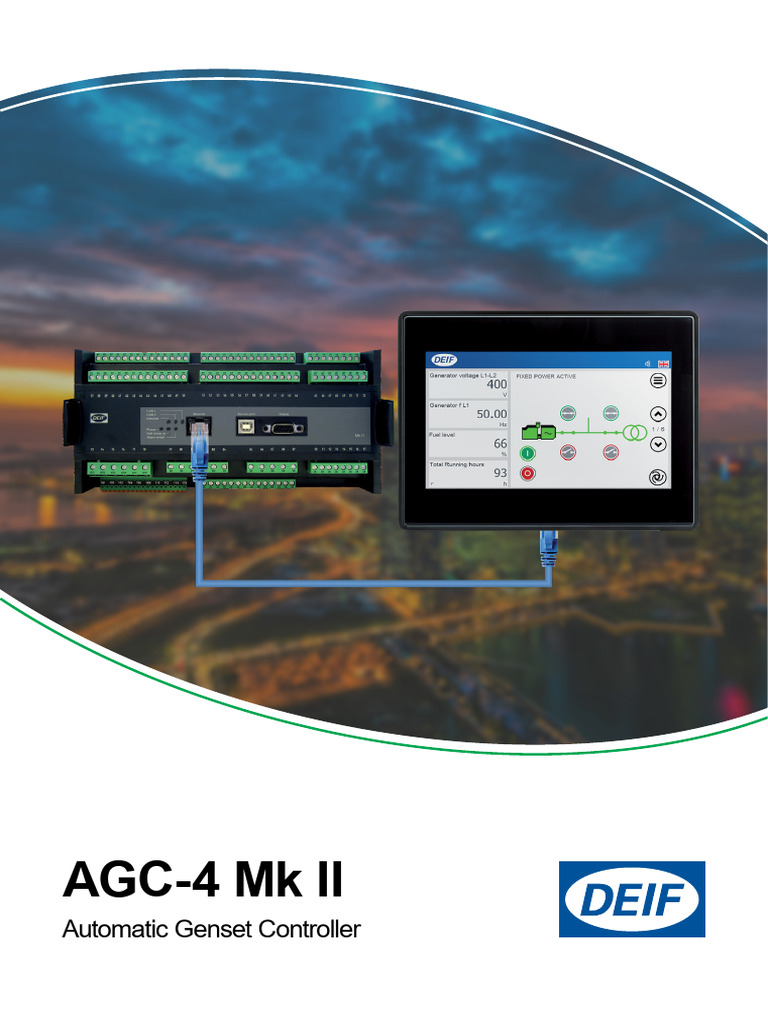 AGC-4 Mk II Automatic Genset Controller | PDF | Electrical Engineering ...