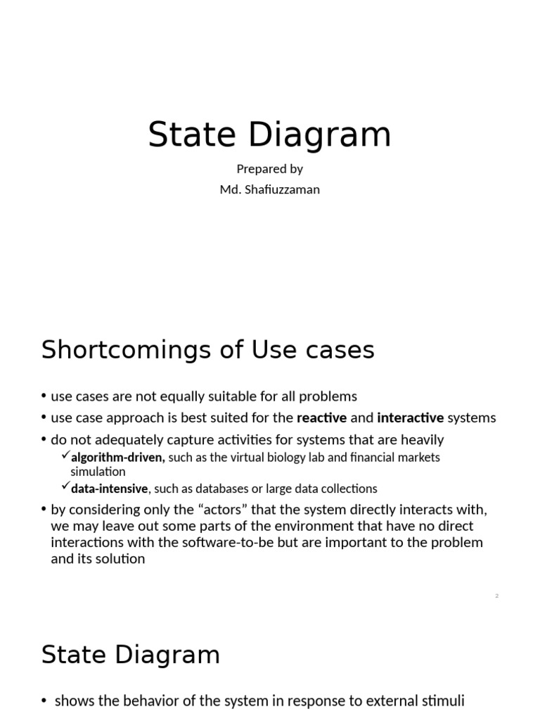 UML State Diagram | PDF