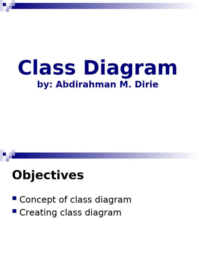UML Class Diagram | PDF | Inheritance (Object Oriented Programming ...