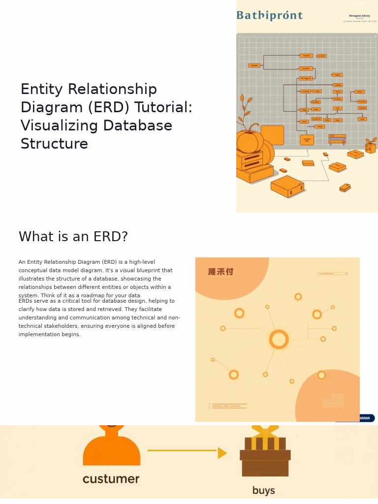 Entity Relationship Diagram ERD Tutorial Visualizing Database Structure | PDF | Information ...