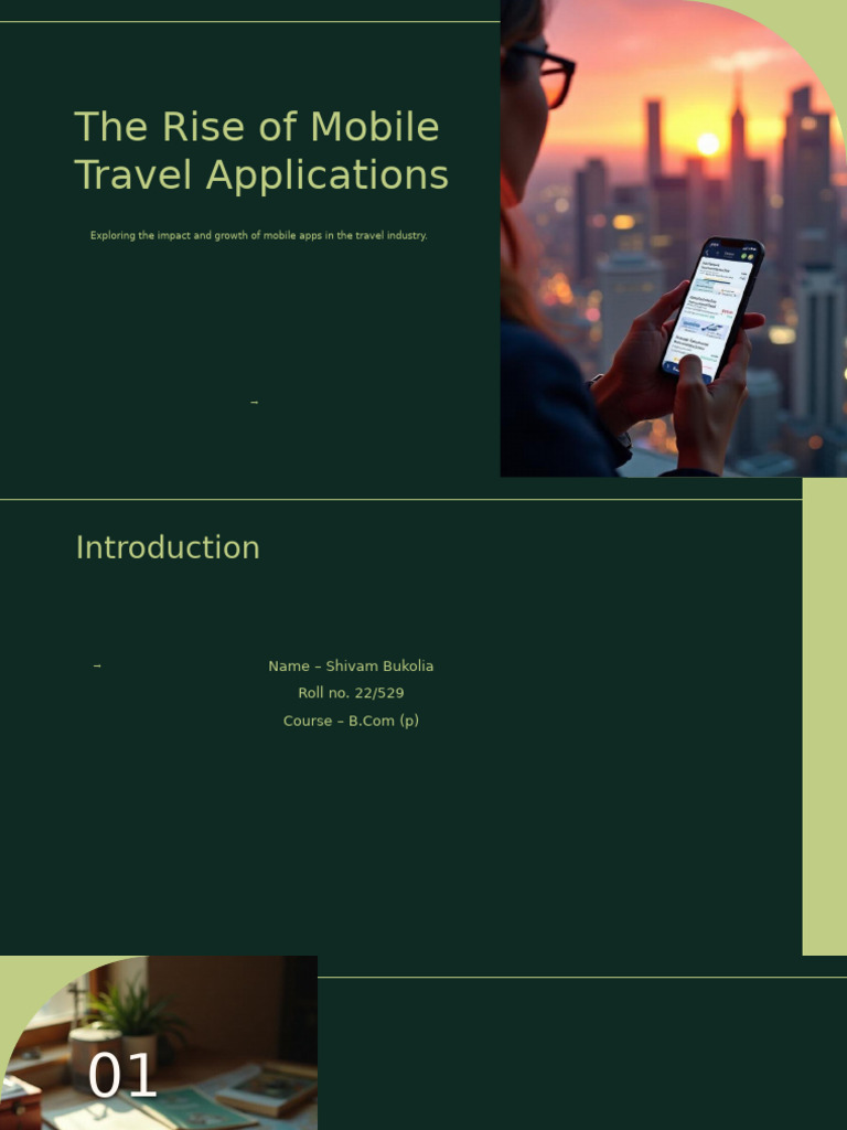 Mobile Travel Apps: Growth & Impact | PDF | Mobile App | Application ...