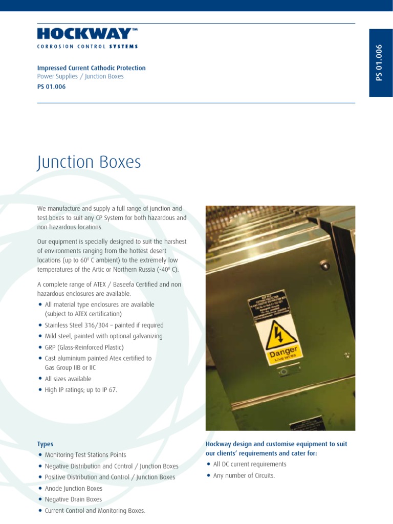 Industrial Junction Box Solutions | PDF | Equipment | Electrical ...