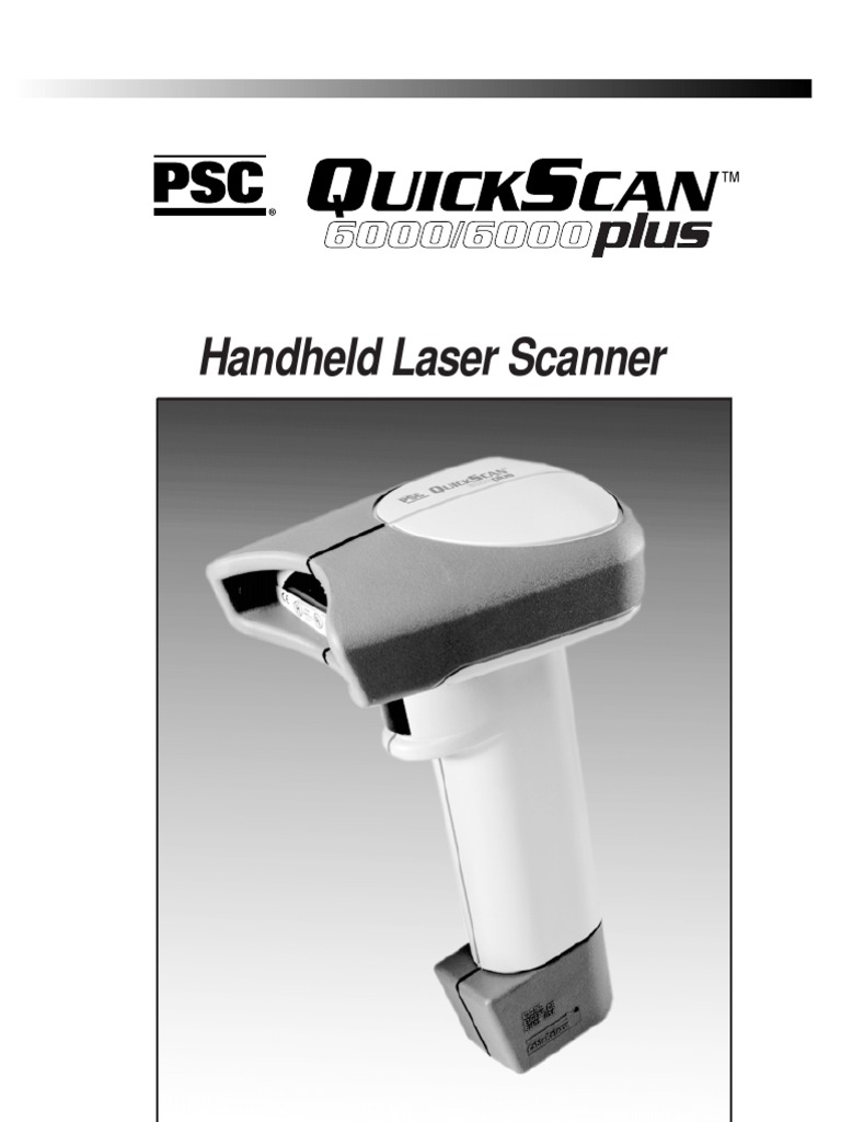 Scanner Psc Quickscan 6000 | Universal Product Code | Barcode | Free 30 ...